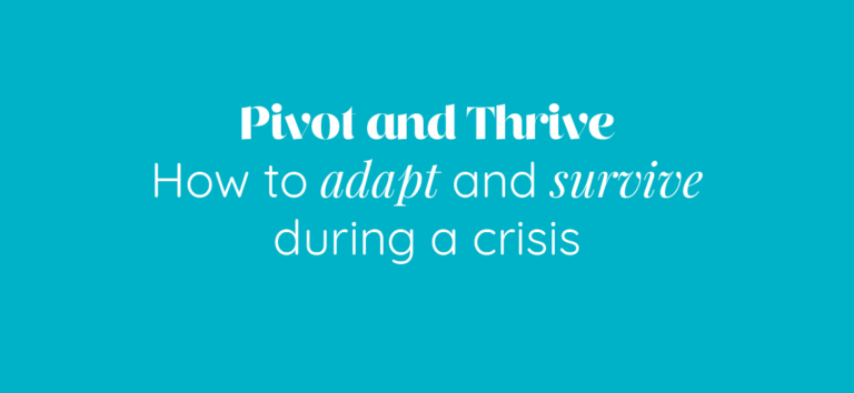 Pivot and thrive – How to adapt and survive during a crisis - jamjar